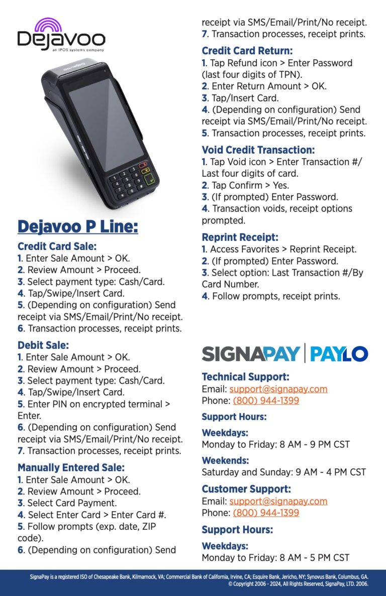 Welcome to PayLo - SignaPay